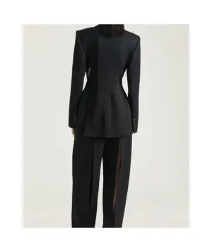 Givenchy Double-breasted Slashed Jacket