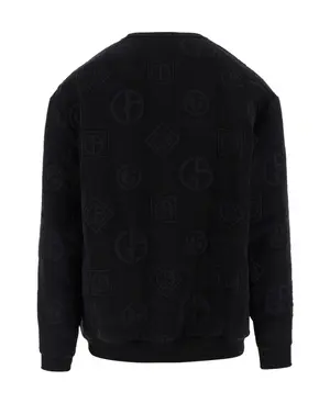 Giorgio Armani Embroidered Logo Crewneck Sweatshirt