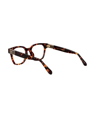 Linda Farrow Geometric Full Rim Eyeglasses