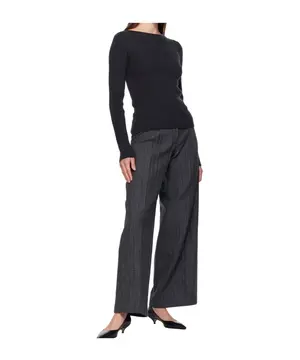 Our Legacy Ribbed Boat Neck Sweater