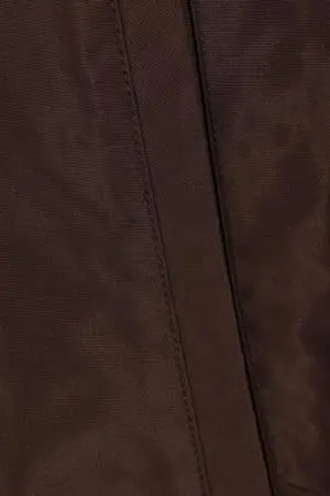 Prada Zip-up Hooded Jacket With Triangular Logo