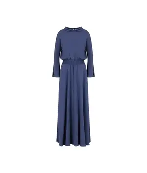 Giorgio Armani Elasticated-waist Day Dress