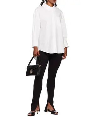 ANINE BING High-rise Skinny Trousers With Split Hem