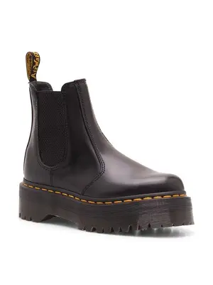 Dr. Martens 2976 Contrast-stitch Platform Chelsea Boots