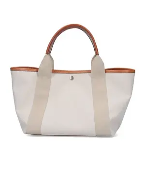 Balenciaga Logo Detailed Canvas Tote Bag