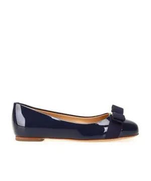 Women's Navy Ballet Flats