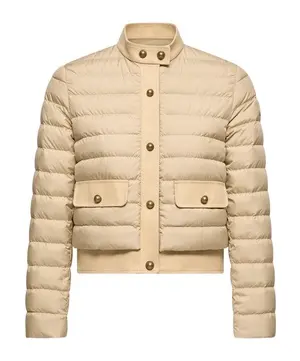 Moncler Juju Quilted Down Jacket - Beige