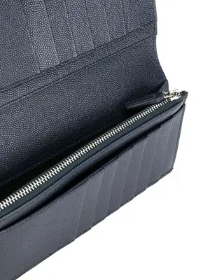 Saint Laurent Grain De Poudre Continental Wallet