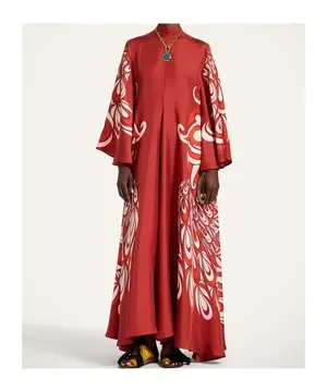La DoubleJ Magnifico Maxi Dress - Red