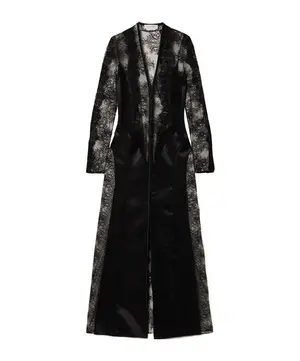 Gabriela Hearst Yernard" Patchwork Lace Maxi Dress