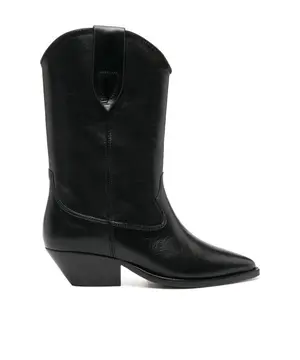 Isabel Marant Étoile Pointed Toe Mid Calf Boots