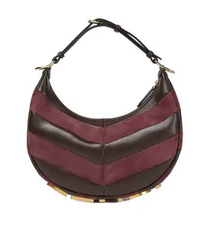 Fendi Two-toned Small Tote Bag - Black