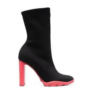 Alexander McQueen Slim Tread Zipped Boots