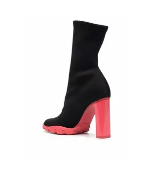 Alexander McQueen Slim Tread Zipped Boots