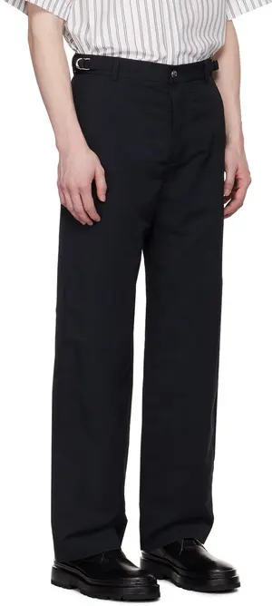 Jacquemus Mid-waist Buckle Loop Pants