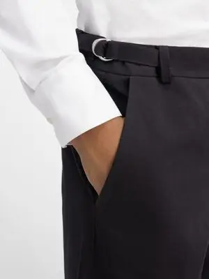Jacquemus Mid-waist Buckle Loop Pants