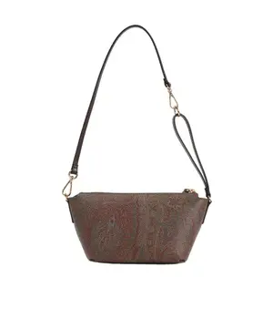 Etro Arnica Zipped Mini Shoulder Bag - Brown