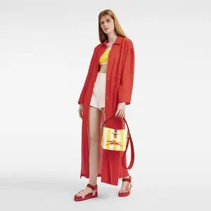 Longchamp Roseau Logo-print Bucket Bag