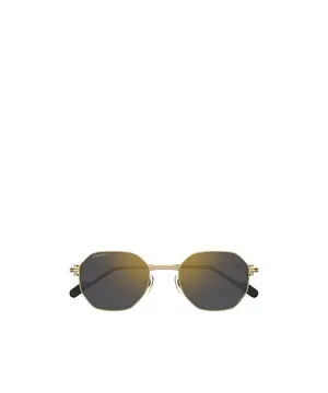 Cartier Hexagonal Frame Sunglasses - Black