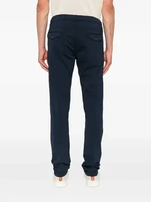 Eleventy Drawstring Tapered Pants - Black