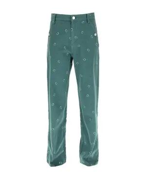 Kenzo Paisley Printed Cropped Trousers
