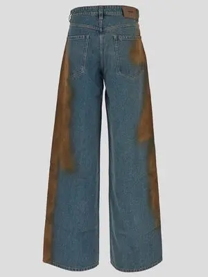 UMA WANG Belt-loop Jeans
