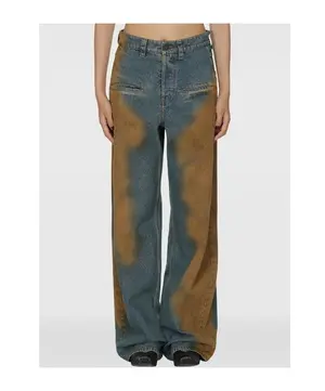 UMA WANG Belt-loop Jeans