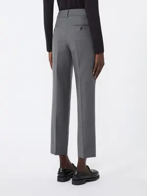 Max Mara Pleated Straight-leg Trousers