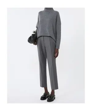 Max Mara Pleated Straight-leg Trousers