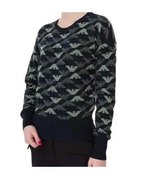 Emporio Armani Logo Jacquard Pullover