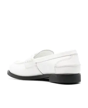 Miu Miu Penny Loafers - White