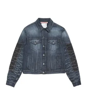 Acne Studios Patchwork Denim Trucker Jacket
