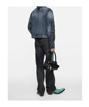 Acne Studios Patchwork Denim Trucker Jacket