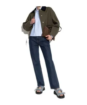 A.p.c. Long-sleeved Button-up Shirt - Blue