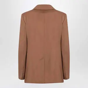 Max Mara Nice Single-breasted Jacket - Hazelnut Brown