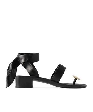 THE ROW The Row Open-Toed High-Heeled Sandals With Ankle Straps