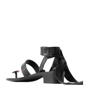 THE ROW Open-toed High-heeled Sandals With Ankle Straps