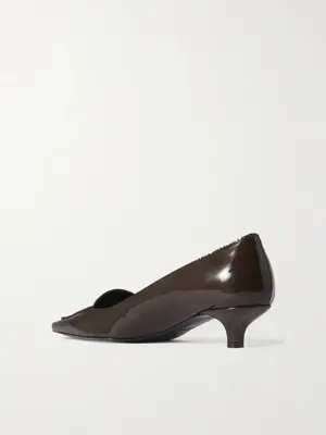 TOTEME Patent Leather Pumps - Brown