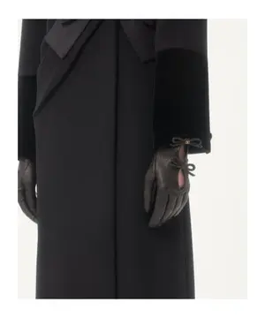 Valentino Garavani Vlogo Signature Bow Detailed Gloves