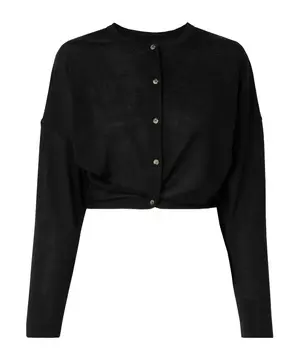 Khaite Long-sleeved Cardigan With Toggle Buttons