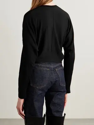 Khaite Long-sleeved Cardigan With Toggle Buttons