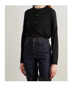 Khaite Long-sleeved Cardigan With Toggle Buttons
