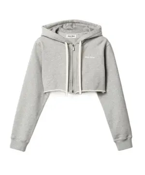 Women's Cropped Zip Up Hoodies