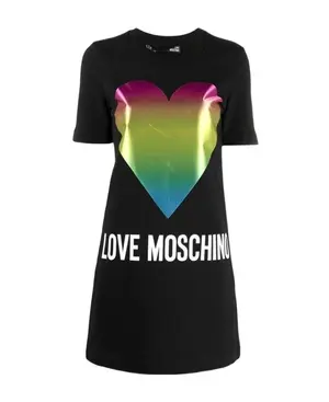 Moschino T-shirt Dress - Black
