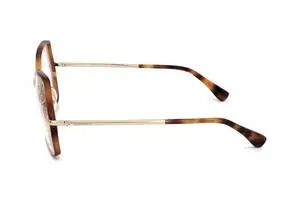Max Mara Geometric Frame Eyeglasses - White