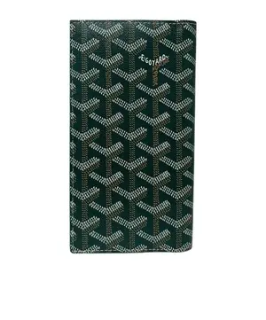 Goyard Pattern Wallet - Black