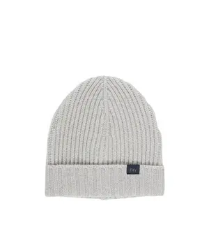 FAY Ribbed Beanie Hat