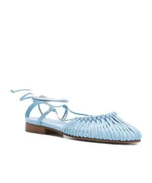 Hereu Mantera Knotted Ankle Strap Sandals