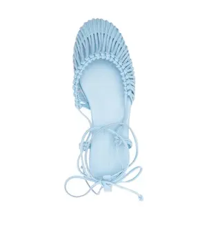 Hereu Mantera Knotted Ankle Strap Sandals