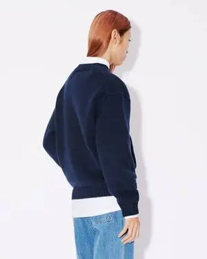 Kenzo Elephant Logo Wool Jumper